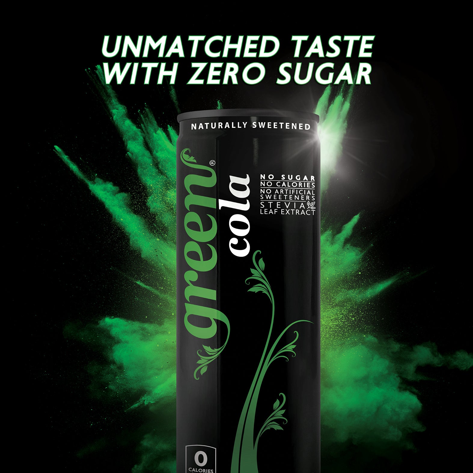 Green Cola is 100%Taste – Green Cola North America